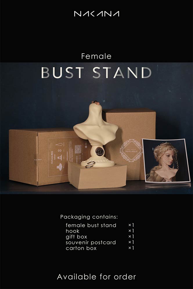 1/3 Female Bust Stand – Nakana Workshop